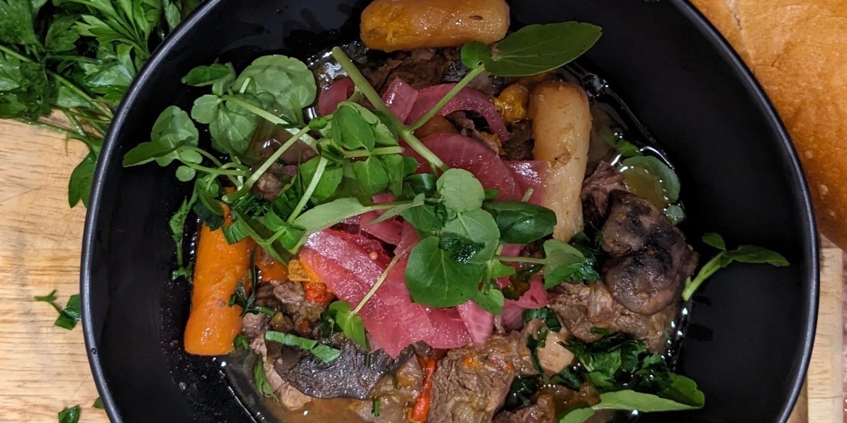 Slow-Cooked Beef Shank and Neck Stew