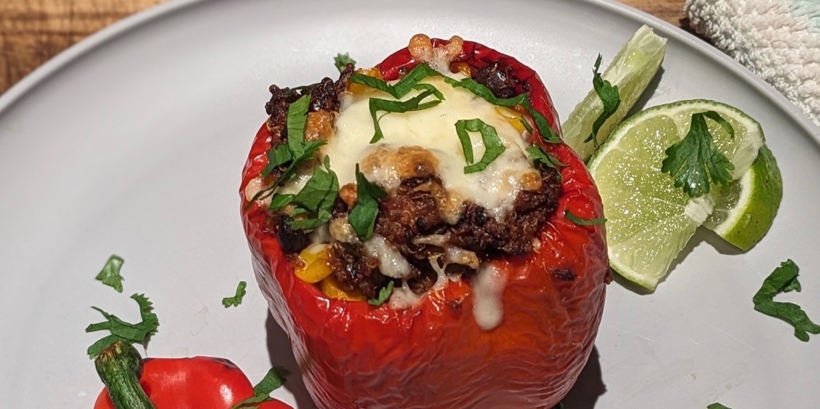 Quinoa & Turkey Fiesta Peppers