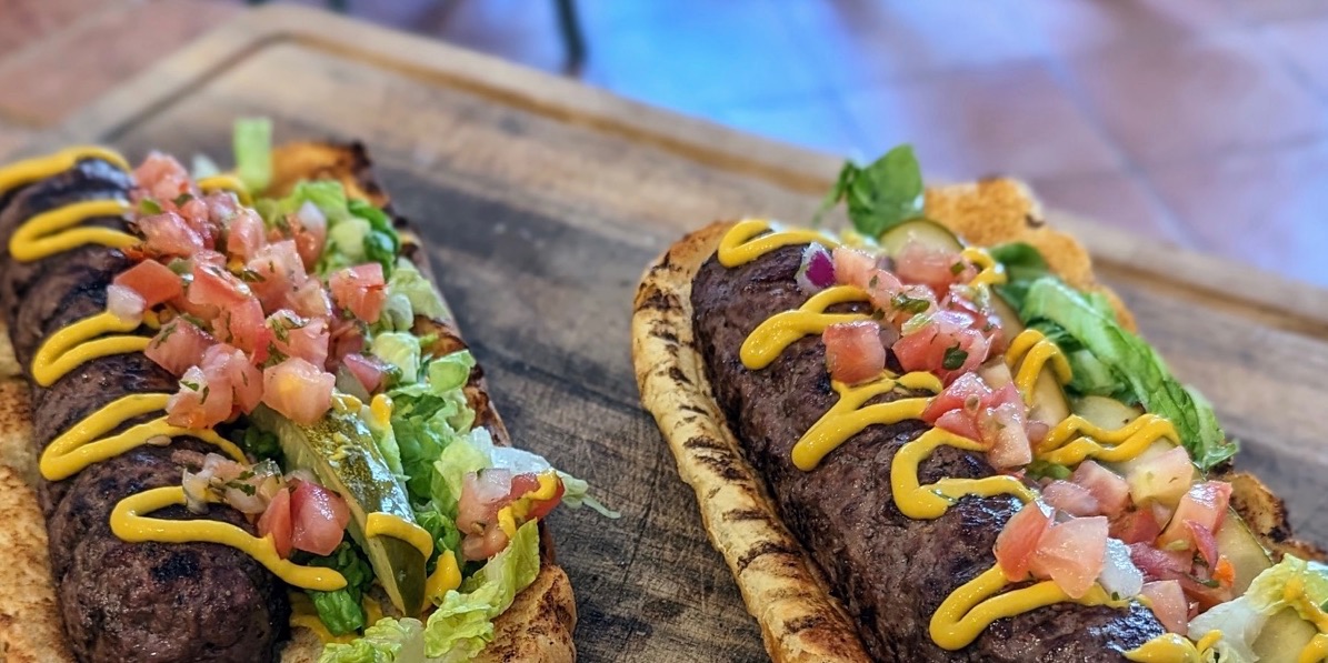 BBQ Beef Torpedo Subs with Spicy Salsa